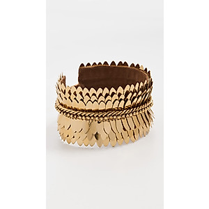 Deepa Gurnani Women's Deepa Chiara Cuff, Gold, One Size