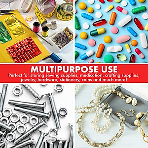 Dirose Reclosable Poly Zip Top Bags – 2.5" x 3" (100 Count), 4 Mil - Plastic Zip&lock Bags – Resealable Plastic Bags with Zipper - Clear Baggies for Jewelry, Pills, Candy