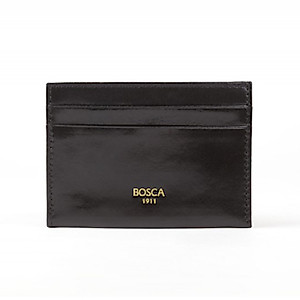 Bosca Old Collection-Weekend Wallet, Black Leather