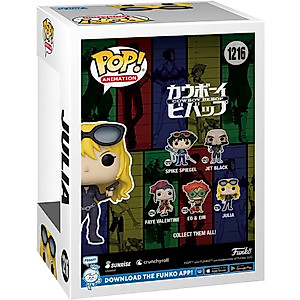 Funko POP! Animation: Cowboy Bebop - Julia Bundled with a Byron's Attic Pop Protector