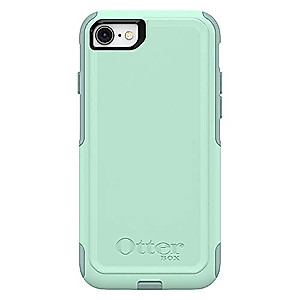 OtterBox iPhone SE 3rd & 2nd Gen, iPhone 8 & iPhone 7 (not compatible with Plus sized models) Commuter Series Case - OCEAN WAY (AQUA SAIL/AQUIFER), slim & tough, pocket-friendly, with port protection