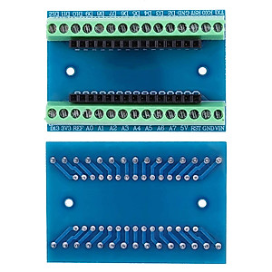 Fafeicy 1Pc IO Expansion Board, Terminal Adapter, V3.0 Compatible, USB, For Nano Controller, Personal Computer, Laptop