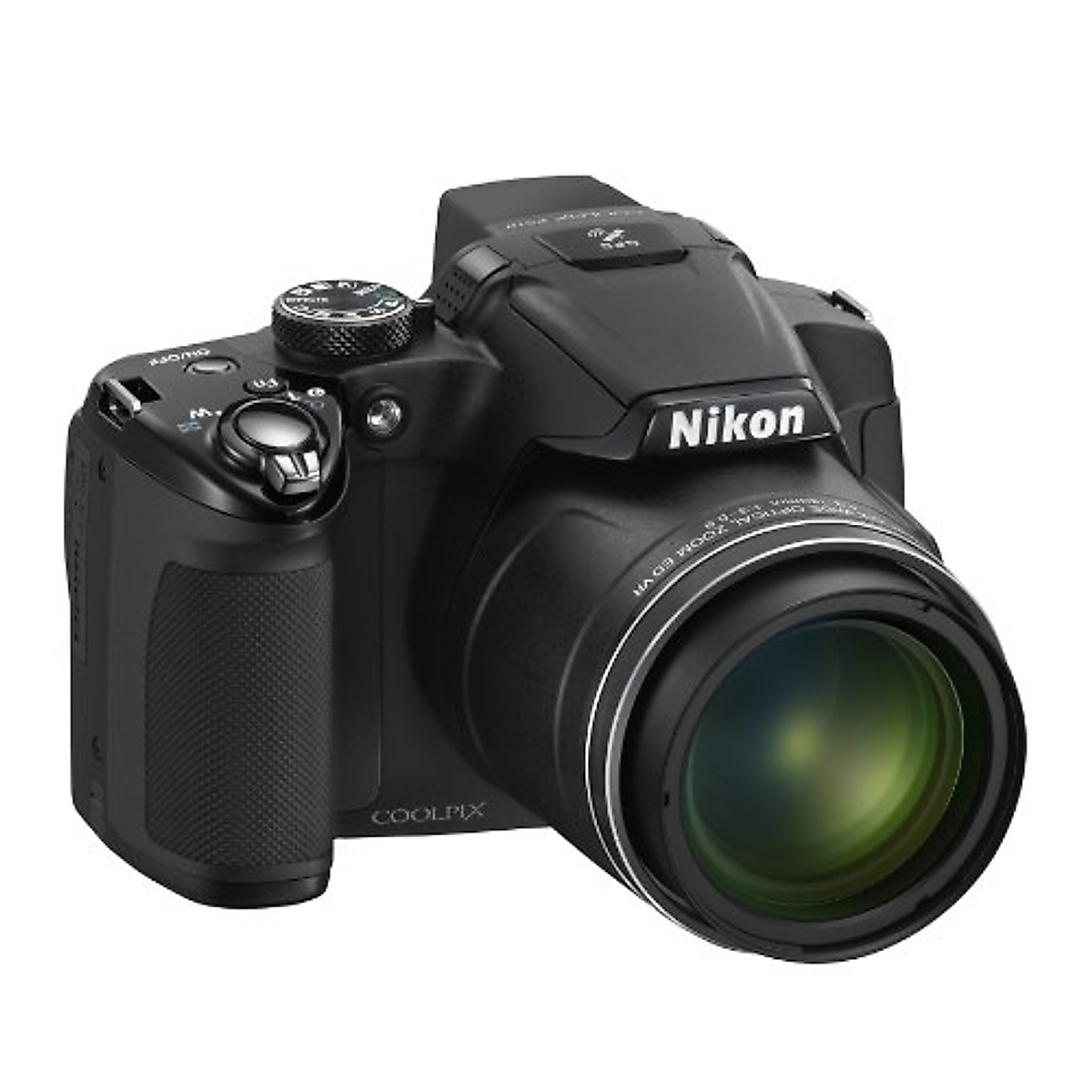 Nikon COOLPIX P510 16.1 MP CMOS Digital Camera with 42x Zoom NIKKOR ED Glass Lens and GPS Record Location (Black) (OLD MODEL)