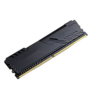 SJZBIN Memory RAM Cooler 2PCS Black Cooling Vest Fin Heat Sink Radiation Dissipate for DIY PC Game DDR DDR2 DDR3 DDR4