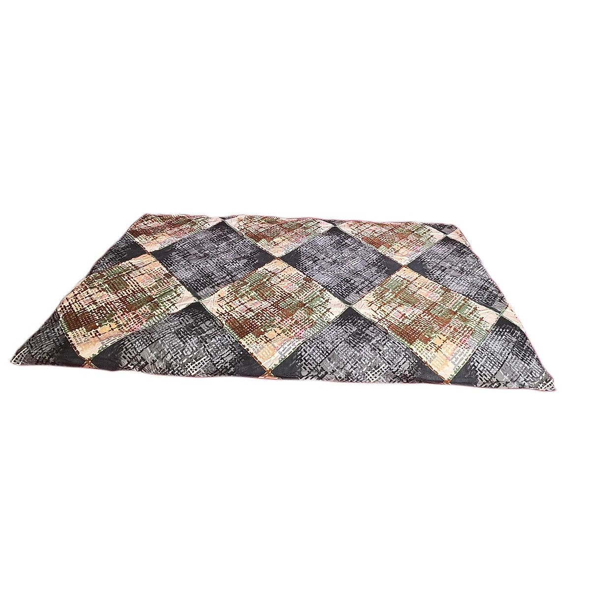 COLLECT PRESENT Soft Foldable Cotton Mattress and Cotton Gadda | Easy to Store 72X36 Inches Portable Bedding Option Made with Handcrafted Cotton and Assorted Traditional Designs