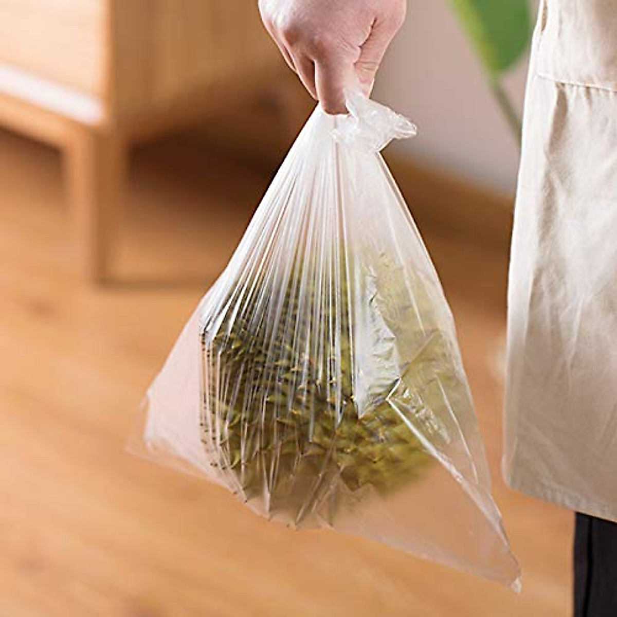 9527 Product 12x 20 Plastic Clear Produce Bag Food Storage bag,350 bags one Roll