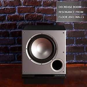 Sound Addicted VibeBoss P10 - Acoustic Isolation Platform Suitable for 8-10 inches Subwoofers (13.7'' x 15.7'' x 2.5'')