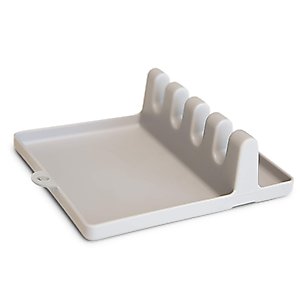 HOUSE OF MERLIN Utensil Rest Drip Pad | Heat Resistant, BPA Free Holder | Hold Spoons, Ladles, Tongs & More in Kitchen Counter or Stove Top | Multipurpose, High Quality, Durable & Easy Clean