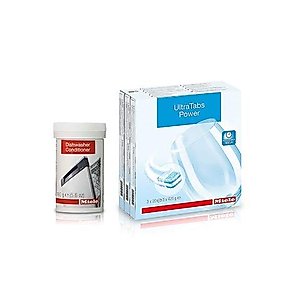 Miele Dishwasher Bundle - Dishwasher Tabs (60 tabs) & Dishwasher Conditioner in Powder Form