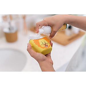 autobrush Silicone U Shaped Brush Head Replacement, Brush Head Refills, 360 Degree Oral Teeth Cleaning, Automatic Toothbrush Head Accessories, Adult and Kid Sizes (Ages 5-7, 2-Pack, Kids)