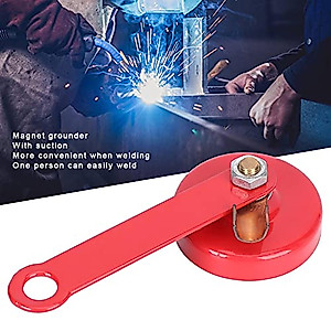 EVTSCAN Magnetic Welder Locator Fixed Strong Magnet Grounder Electrode Holder Tool 2inch