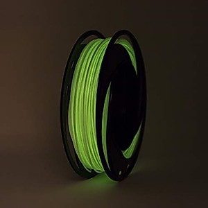 Gizmo Dorks PLA Filament for 3D Printers 1.75mm 200g, Glow in The Dark