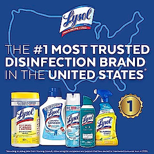 Lysol Air Sanitizer Spray, For Air Sanitization and Odor Elimination, White Linen Scent, 10 Fl. Oz (Pack of 3)