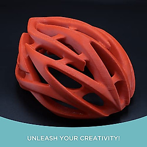 Polymaker ABS Filament 1.75mm Red, ABS 3D Printer Filament 1.75mm Heat Resistant Filament 1kg - PolyLite Red ABS 3D Printing Filament 1.75mm, Strong & Durable