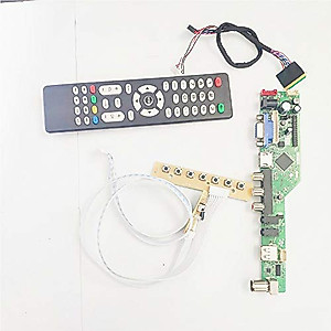 U/R for N173O6 Laptop led LCD Monitor T.V53 Display Controller Driver Card DIY kit HDMI/VGA/AV/USB WLED 17.3" 1600 * 900 LVDS 40 pin (N173O6-L01)