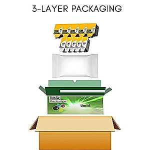 Limeink© 10 Pack Remanufactured 30XL Ink Cartridges (5 Black, 5 Color) Use Replacement for ESP: 3.2, C110, C310, C315, Office 2150, Office 2170, Hero 3.1, Hero 5.1 Printers 1550532 1341080