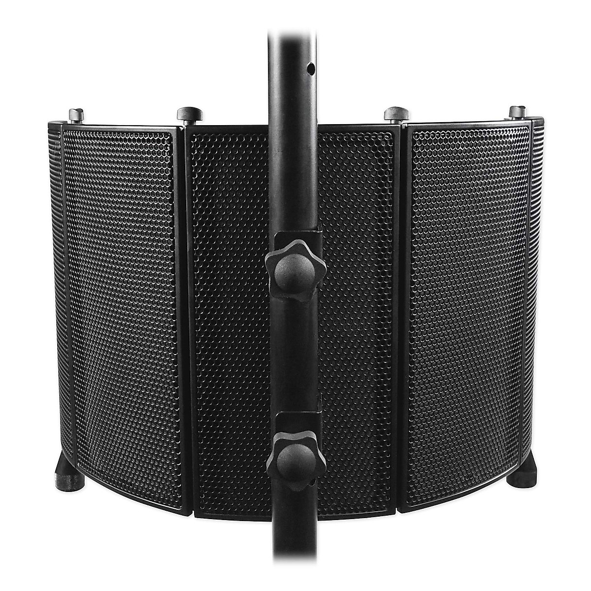 Rockville ROCKSHIELD 3 Large Studio Mic Isolation Shield w/Sound Dampening Foam