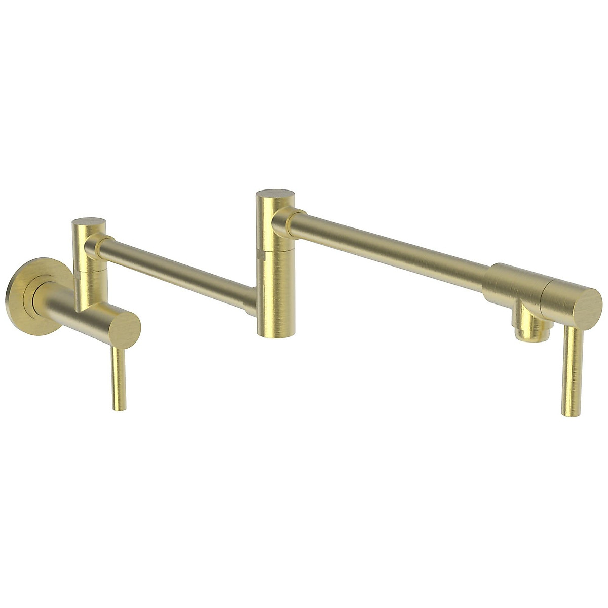 Newport Brass 9485/04 Pot-Filler-Kitchen-Sink-faucets, Satin Brass (PVD)