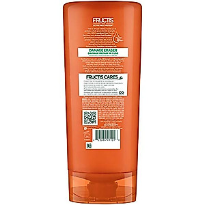 Garnier Fructis Damage Eraser Conditioner, Distressed, Damaged Hair, 21 fl. oz.