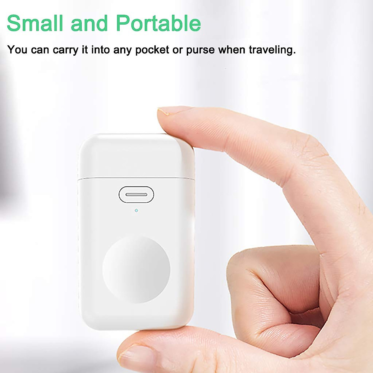 OIFEN for Apple Watch Wireless Charger, Portable iWatch Charger Magnetic Wireless Charger 1000mAh Power Bank for Apple Watch Series 7/6/SE/5/4/3/2/1,White