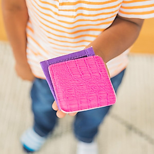 Educational Insights Sensory Squares, Textured Beanbags Squares, Toddler Sensory Toys, Preschool Kindergarten Classroom Must Haves, Set of 20 Beanbags, Ages 3+