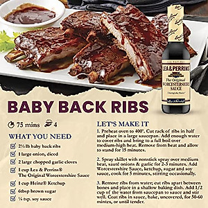 Lea & Perrins The Original Worcestershire Sauce (5 fl oz Bottle)