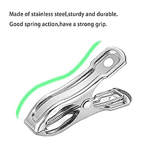 20Pack Greenhouse Clips, Hold Down the Plant Cover or Shade Cloth on Garden Hoops or Greenhouse Frame