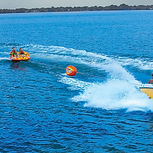 WOW Sports - Ski Tow Rope - 4K Tow Turbo - Works for Boating, Skiing, & Wakeboarding