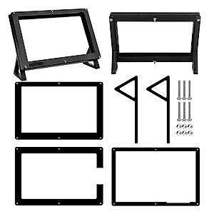 OSOYOO Protective Case Stand Holder for OSOYOO 5 Inch DSI Touch Screen LCD Display compatible with Raspberry Pi 4 3 3B+ 2