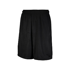 Russell Athletic Men's Mesh Short with Pockets, Black, Large, 651AFM1