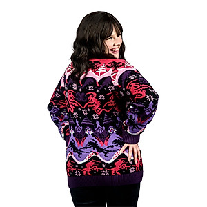 AAA Merchandise Warhammer 40,000 Tyranids Christmas Sweater (US, Alpha, Large, Regular, Regular) Multi
