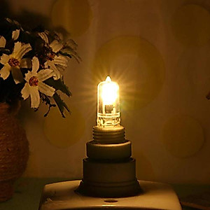 Lxcom Lighting 2W G9 LED Bulb Dimmable Led Corn Light Bulbs(10 Pack)- Led Chandelier Light Bulb Warm White 3000K 20W Halogen Bulb G9 Base Lighting for Chandelier Landscape Lighting,AC110V