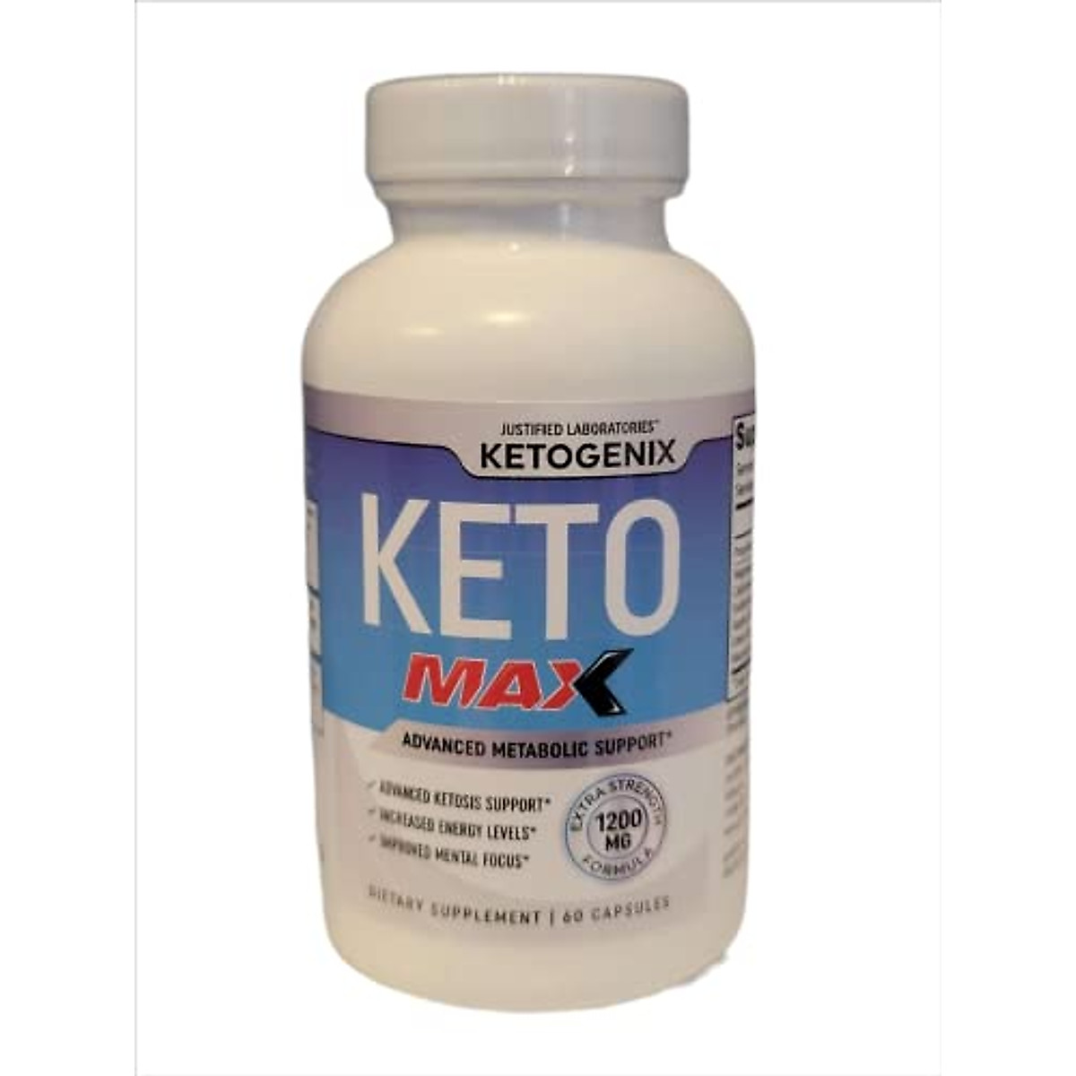 Ketogenix Max 1200mg Keto Pills Ketogenic Supplement Includes goBHB Exogenous Ketones Apple Cider Vinegar Macadamia Nut Oil and Green Tea Advanced Ketosis Support for Men Women 300 Capsules 5 Bottles