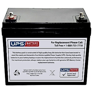 12V 60AH Group 34 Battery for Elevator Emergency Power Supply