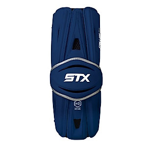 STX Lacrosse Stallion HD Arm Guards, Navy, Medium