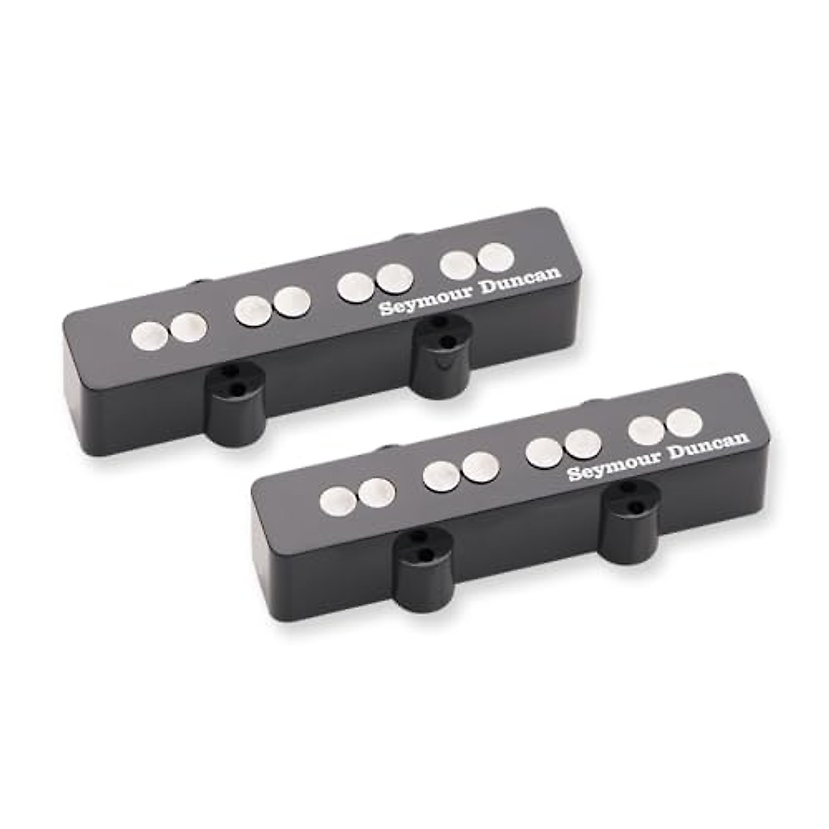 Seymour Duncan Quarter Pound Jazz Bass Pickup Set - High Output Neck and Bridge Bass Guitar Pickups