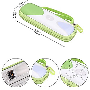 Aproca Hard Travel Storage Case,for LeapReader Reading and Writing System (Green)