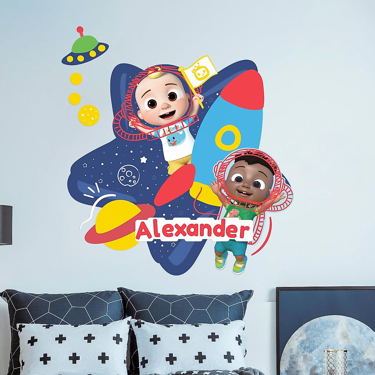 Personalized CoComelon Wall Decor for Kids - Custom Sizes & Colors