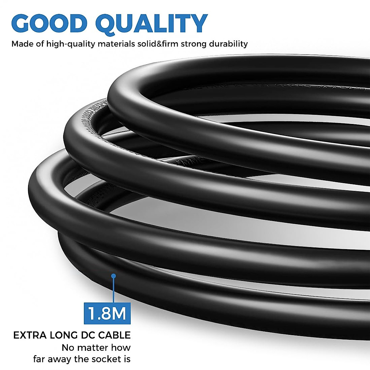 CASIMY 18V AC Adapter Charger Compatible with Superstar Monster Blaster Splashproof Bluetooth Boombox Speaker Pioneer STZ-D10Z-R Steez Type-Z Philips OH-1065A1803500U2 FJ-SW1803500D Power Supply