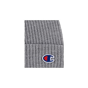 Champion Men's Winter Beanie, Heather Gray, One Size