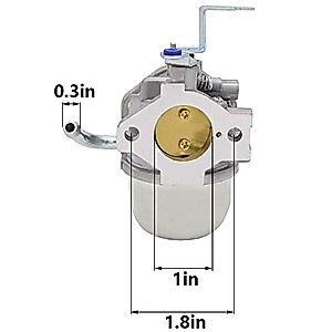 Yooppa 0A4600 Carburetor for Nikki A4600 Carburetor Generac XG8000E GN410HS GN410 GN360 GH360 A4600 C126231 091187 091187A 000935-3 410cc GN 360/410 410HS GN360 Engine Generator Carburetor