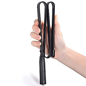 2 Pack-29 Inch Foldable/Tactical Raido Antenna Walkie Talkies Dual Band UV VHF/UHF 144/430Mhz Antennas Two Way Radio Connector for Kenwood Baofeng UV-5R UV82 888S F8HP Retevis H777 by WMM (72 cm)