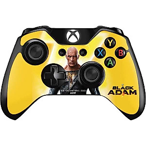 Skinit Decal Gaming Skin Compatible with Xbox One Controller - Officially Licensed Warner Bros Black Adam Design