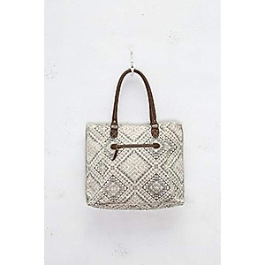 Myra Bags Artisan Upcycled Canvas Tote Bag M-0745