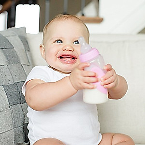 Evenflo Feeding Advanced Angled Vented Bottles, 9 Ounce (Pack of 6)