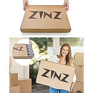 ZINZ Slim & Expandable Laptop Backpack 15.6 Inch Business Backpack with USB Port, Waterproof Anti-Theft Travel Backpack Daypack for Men and Women -Black