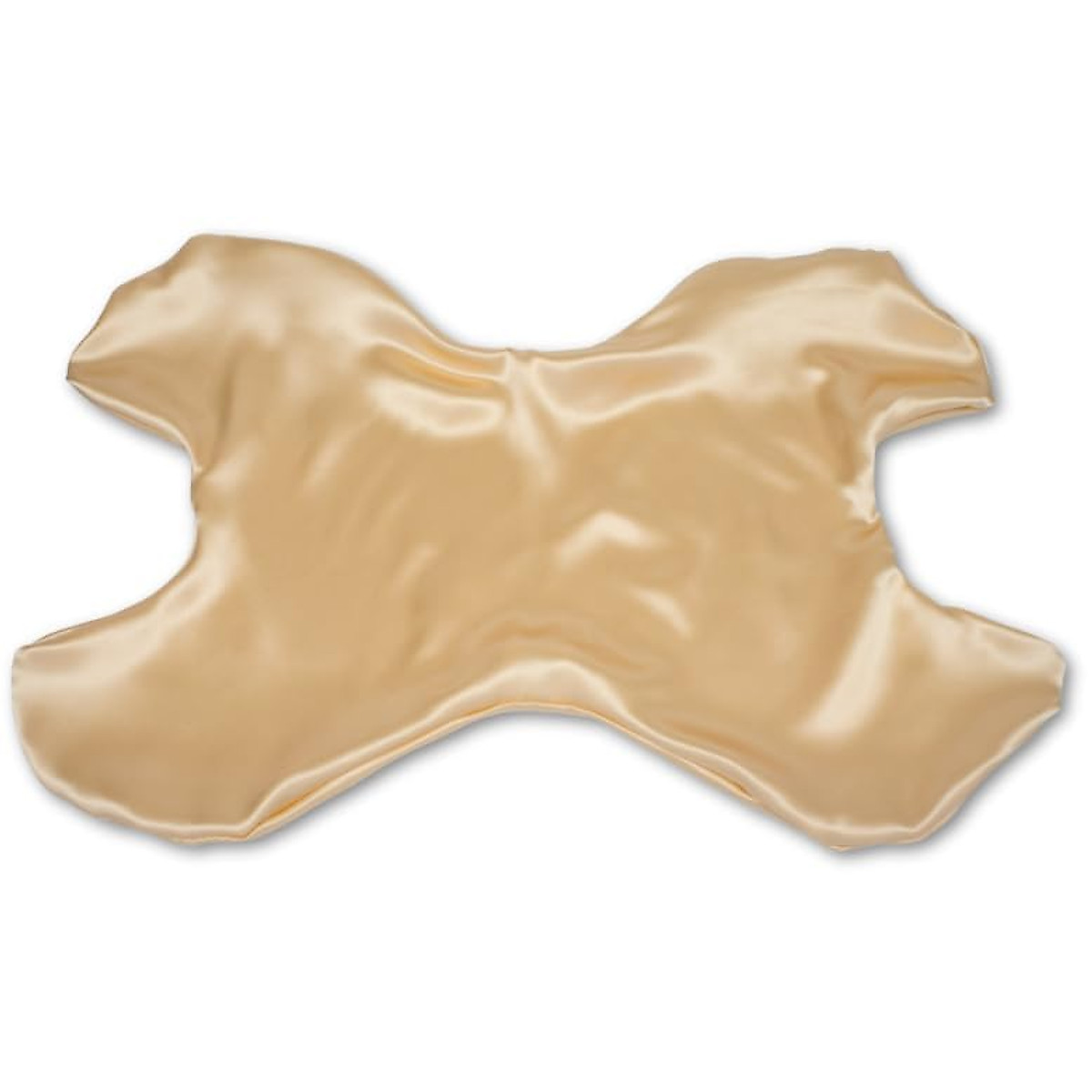 SAVE MY FACE! Pillow The Original Anti-Wrinkle PILLOWETTE Additional Le Grand Pillowcase (Gold, Silk)