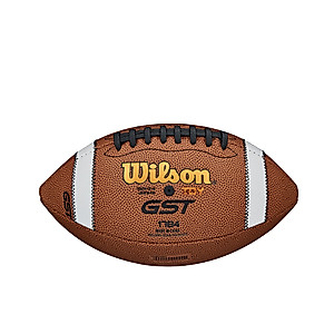 Wilson GST Composite Football - Youth Size, Tan