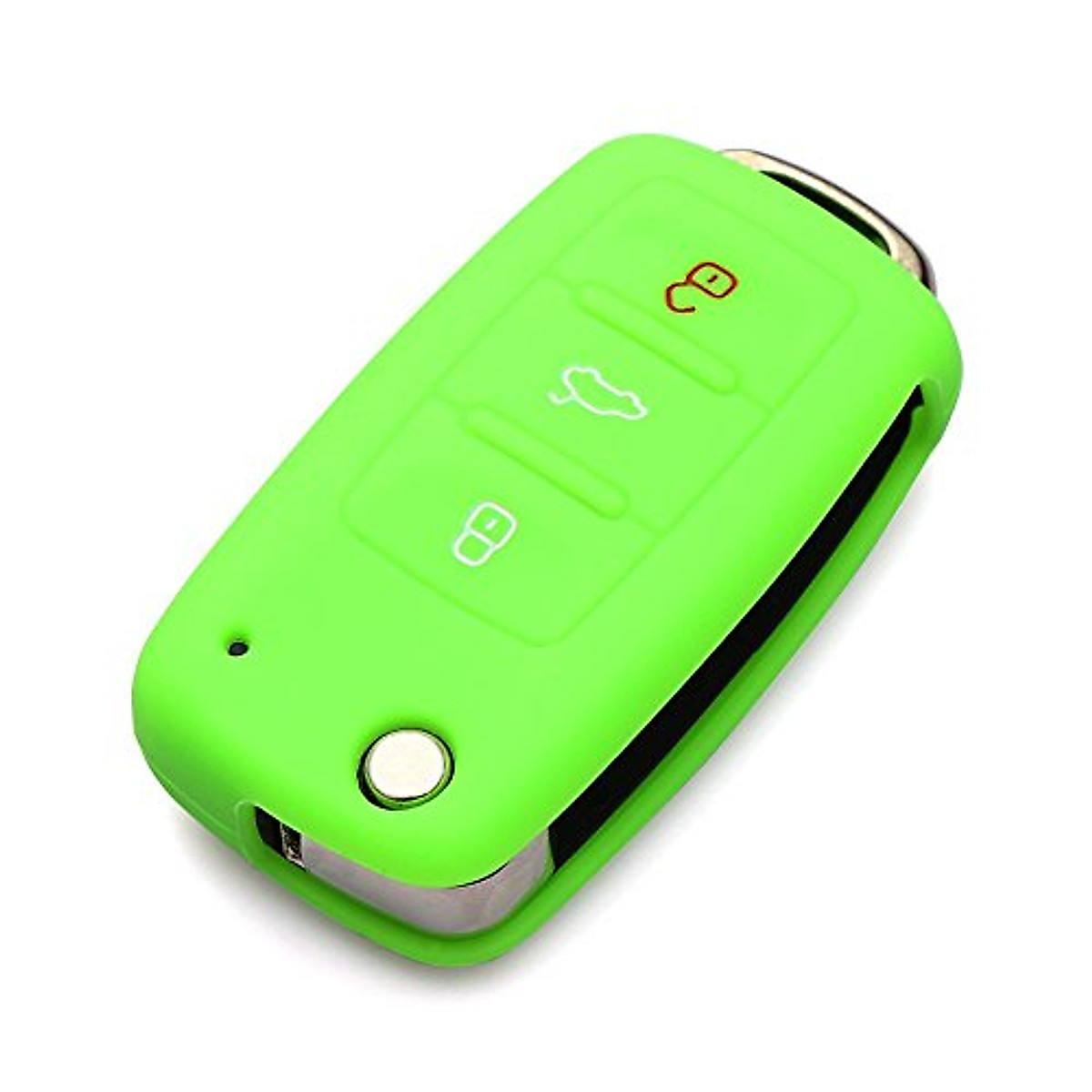 9 moon® Silicone Remote Flip Key FOB Silicone Case Cover for VW Volkswagen New