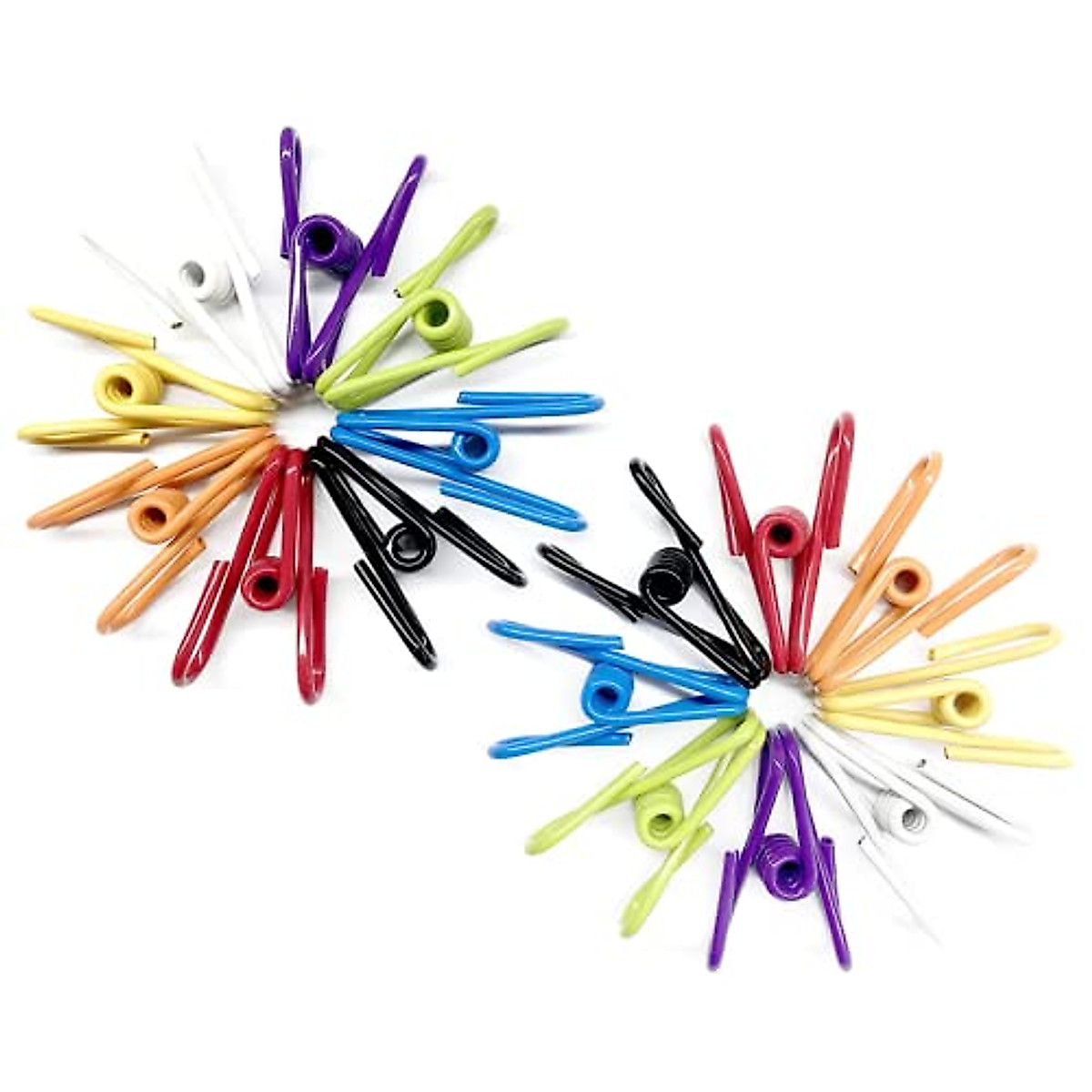 10 Pack Chip Clips Bag Clips, Multi Purpose Clips，Clothes Pins with Multiple Colors for Chip Bag Clips, Food Sealers, Clothes Hanging, Paper Clips in Home, Food Packages,Kitchen and Office